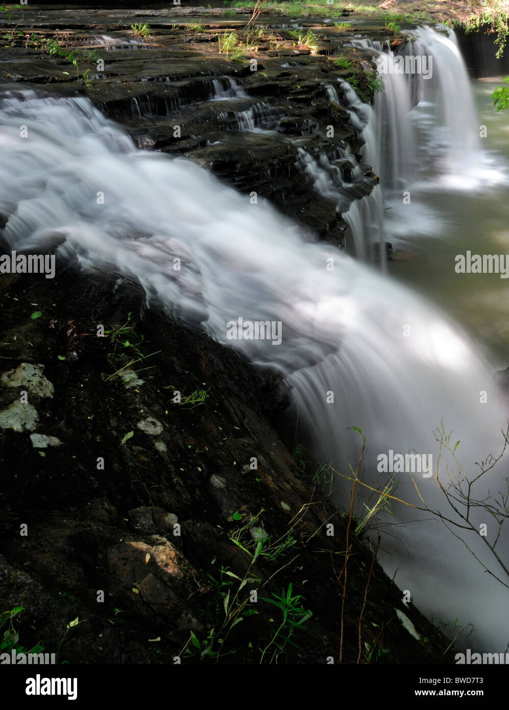 Princess falls waterfall on the lick creek trail Big South Fork ...