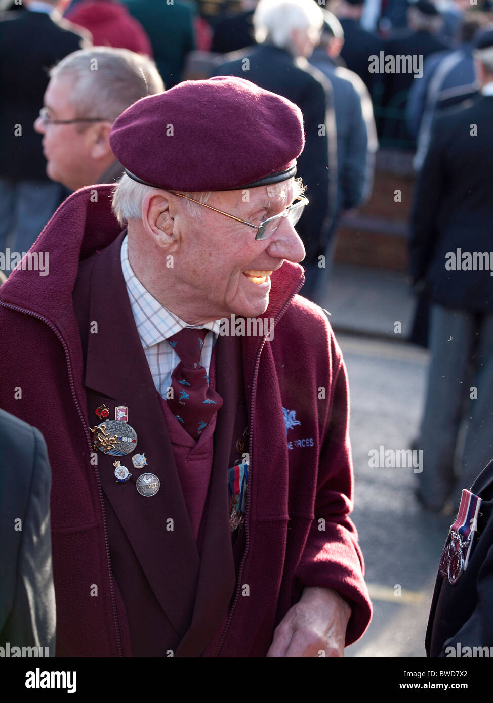 Old soldier a veteran of the Normandy landings at the annual ...