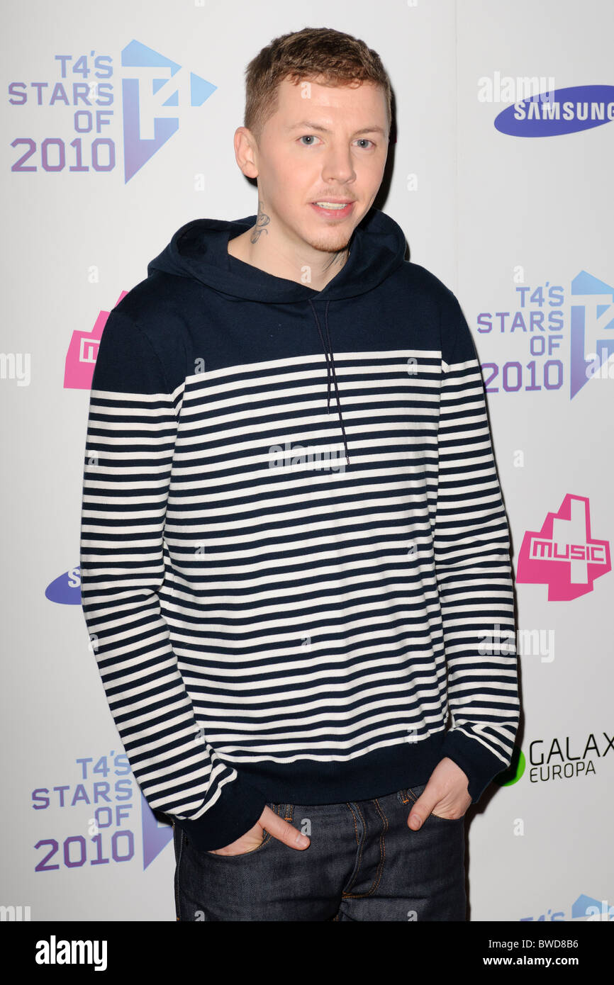 Professor Green attends the T4 Stars of 2010, Earls Court, London, 21st ...