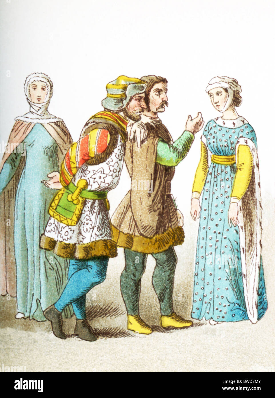 Germany in 1400s hi-res stock photography and images - Alamy