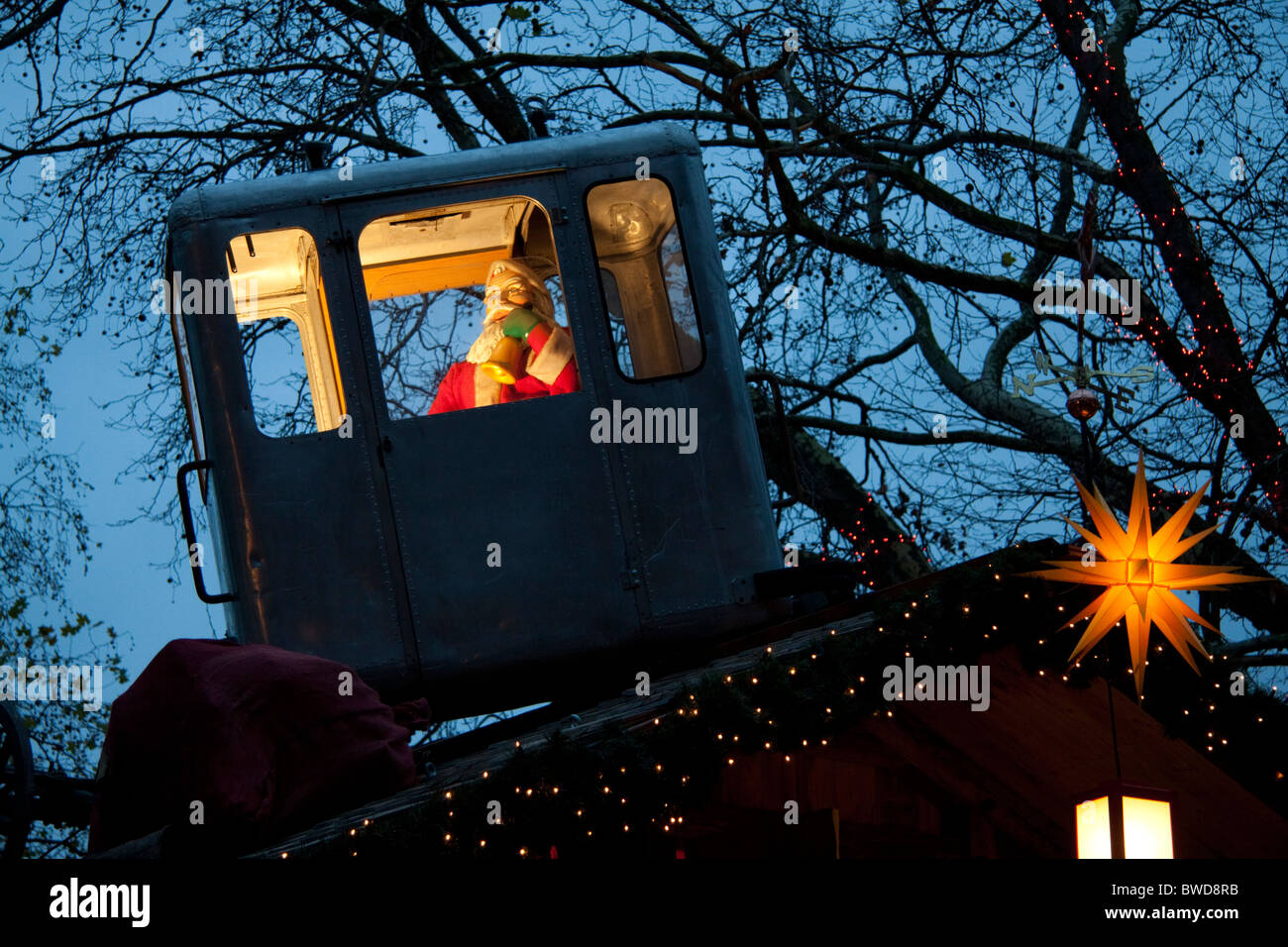 Santa, Winter wonderland, Hyde Park, London, England Stock Photo - Alamy