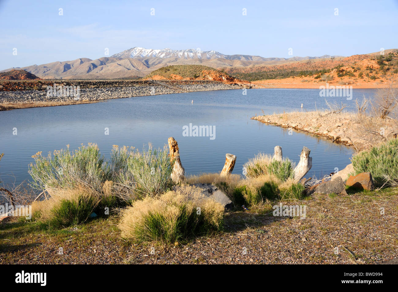 Gunlock Reservoir State Park in Utah Stock Photo - Alamy