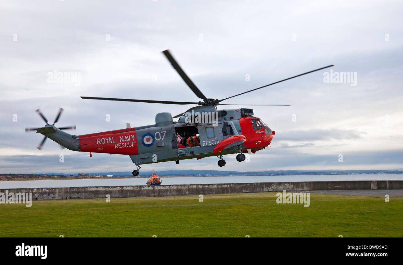 Santa Claus arriving by Royal Navy helicopter as part of the ...