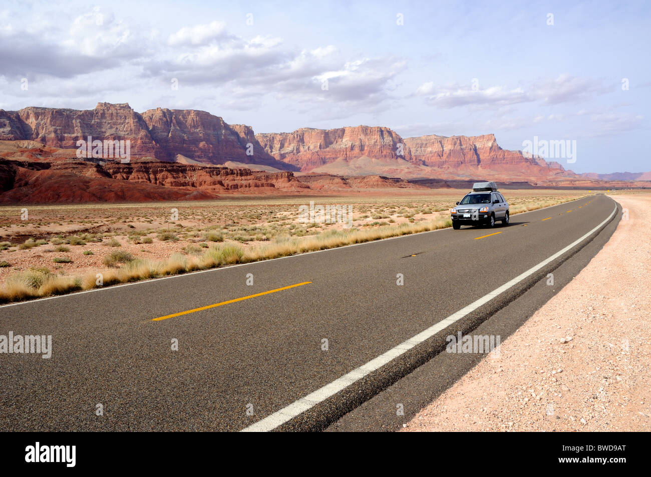 Road Trip through Vermilion Cliffs National Monument Stock Photo - Alamy