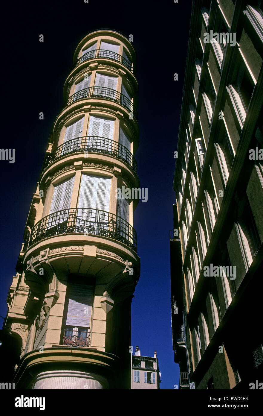 architecture, city of Nice, Nice, French Riviera, Cote d'Azur, France ...