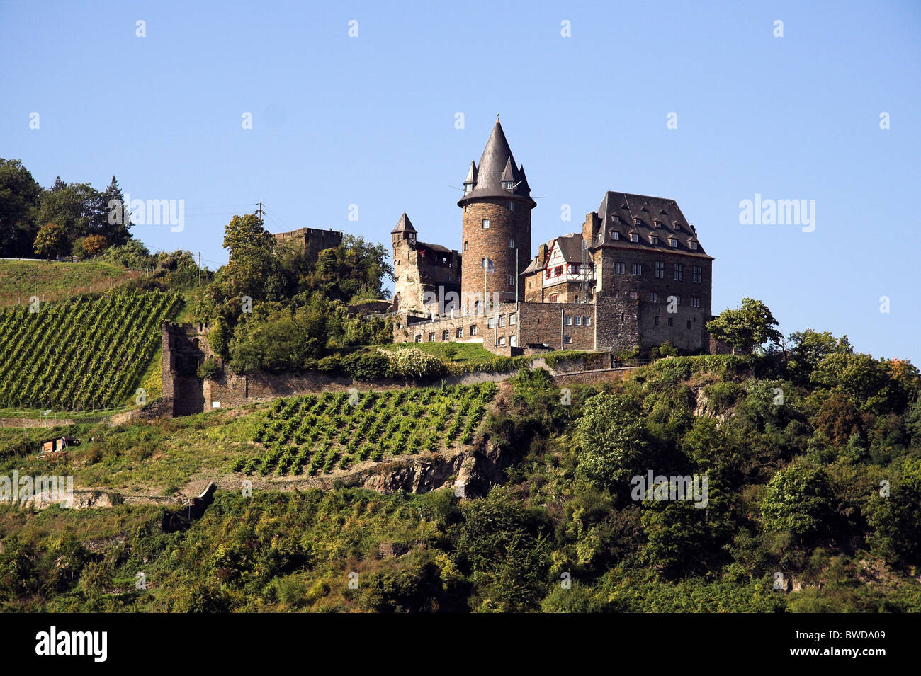 Stahleck castle rhine gorge germany hi-res stock photography and images ...