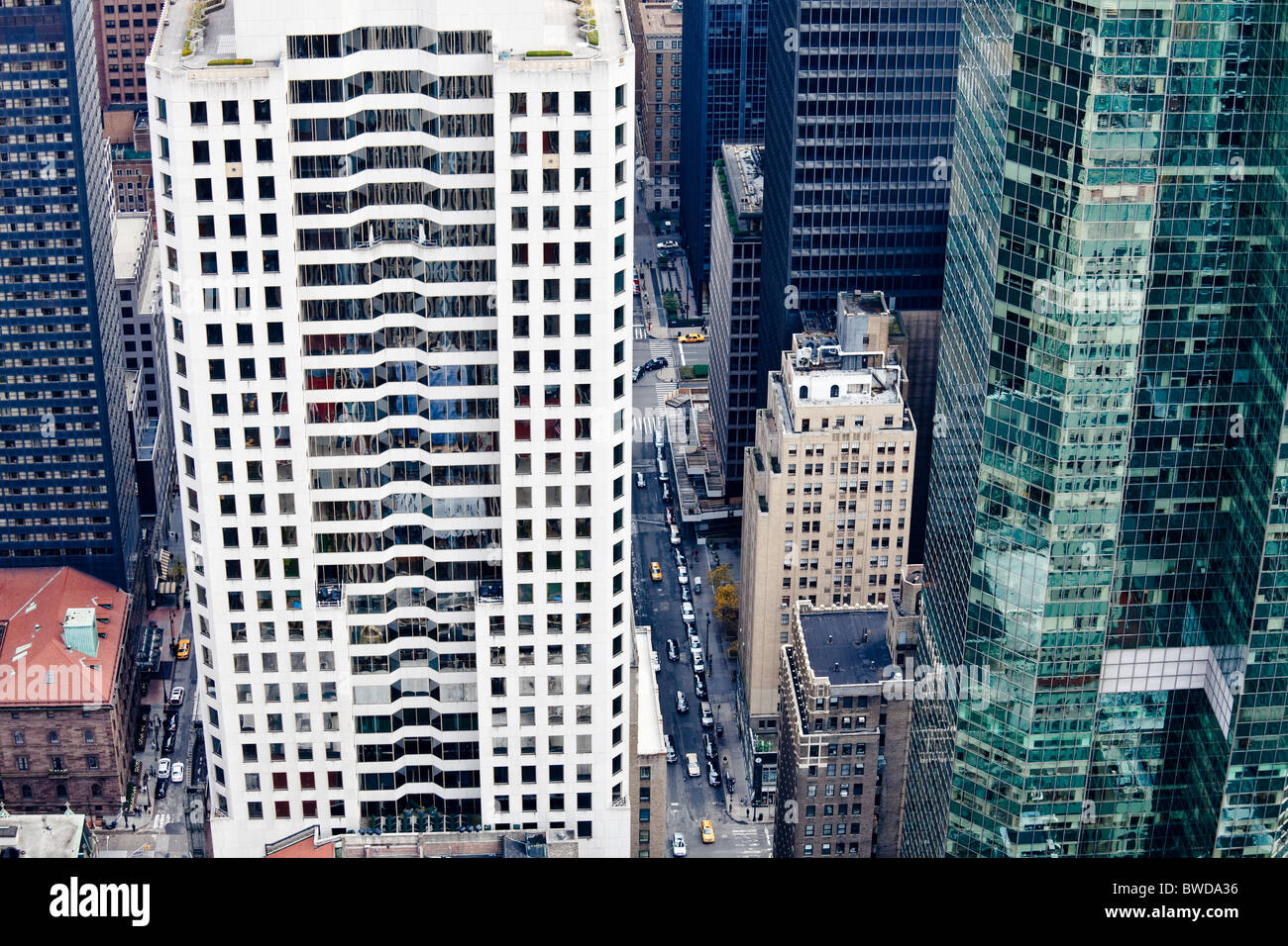 Beautiful buildings in Manhattan, New York. USA Stock Photo - Alamy