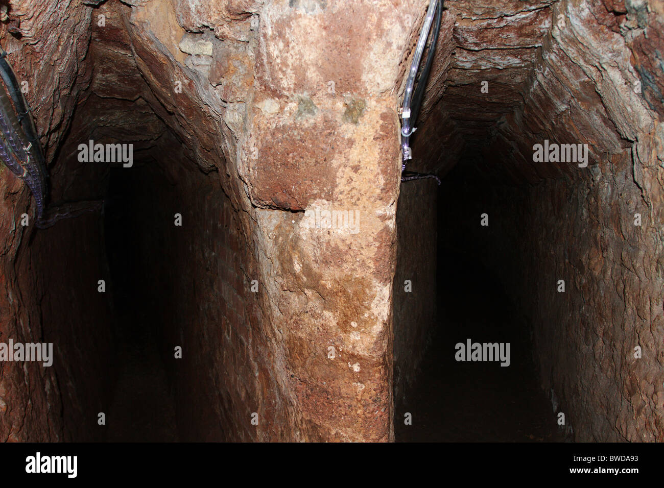 Underground passages, Exeter, Devon, England Stock Photo - Alamy