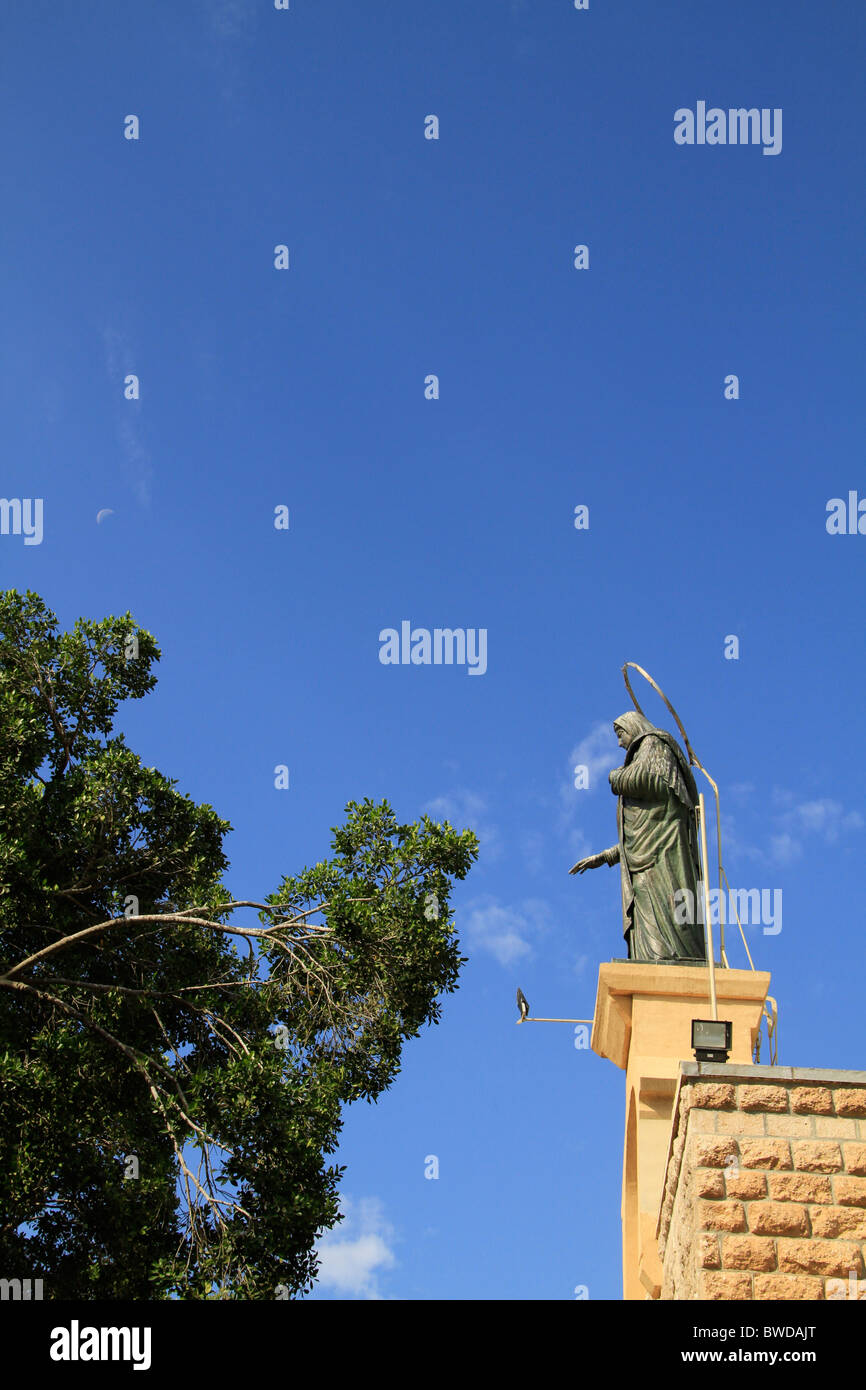 Israel, Shephelah, Deir Rafat Monastery, built in 1927 Stock Photo - Alamy