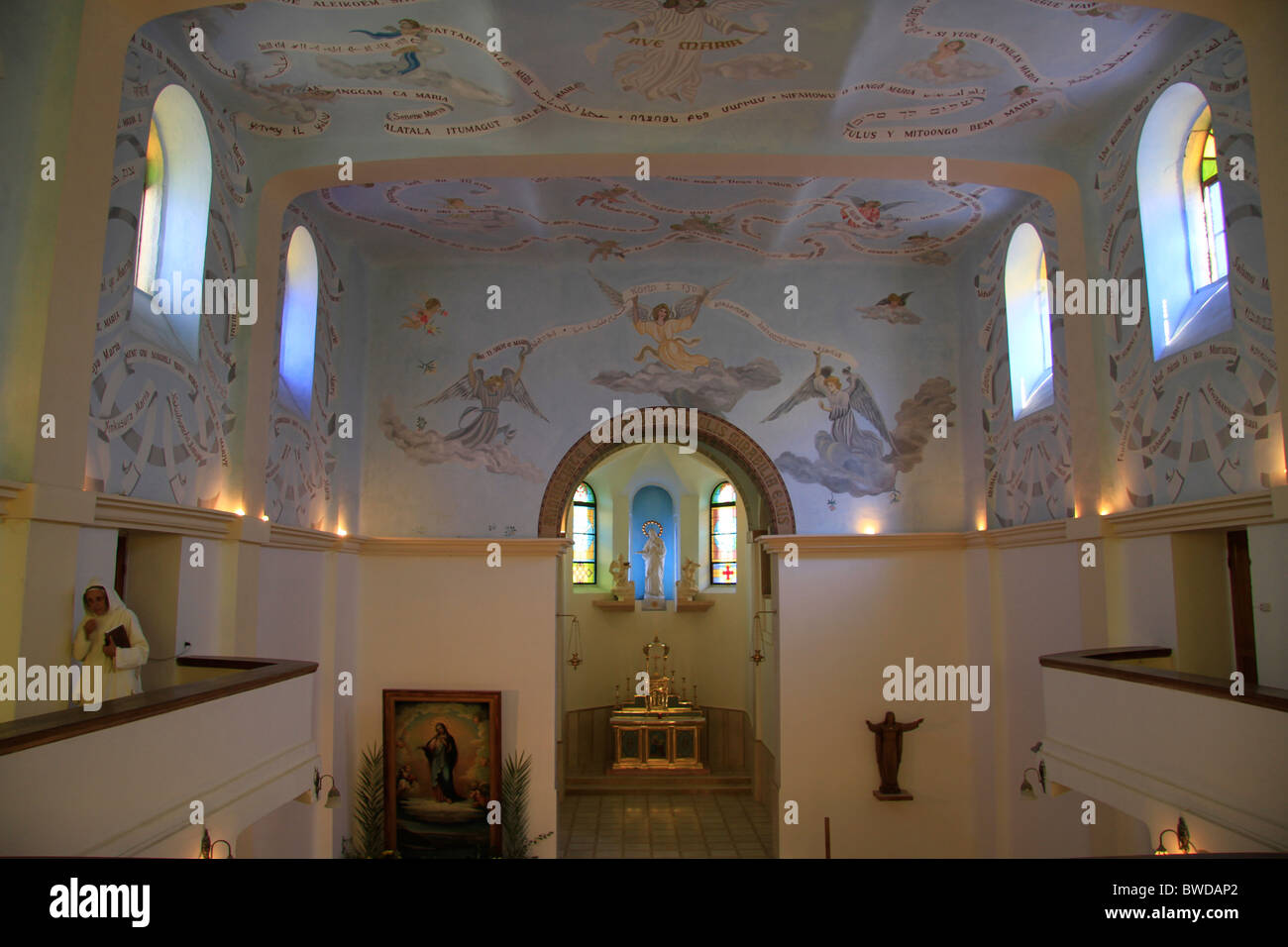Israel, Shephelah, Deir Rafat Monastery, built in 1927 Stock Photo - Alamy