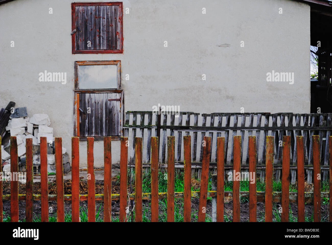 Barn in rural Ukraine, Eastern Europe Stock Photo - Alamy