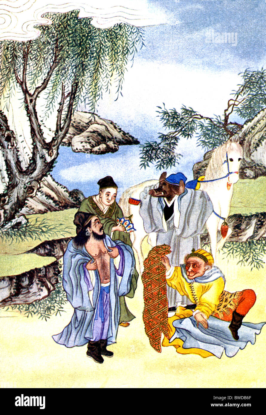 Master chinese priest hi-res stock photography and images - Alamy