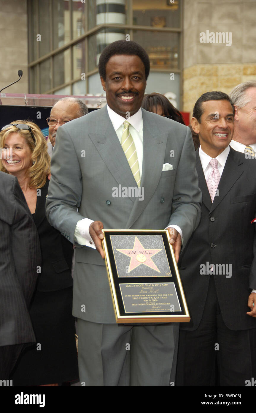 Star on the Hollywood Walk of Fame for Jim Hill Stock Photo - Alamy