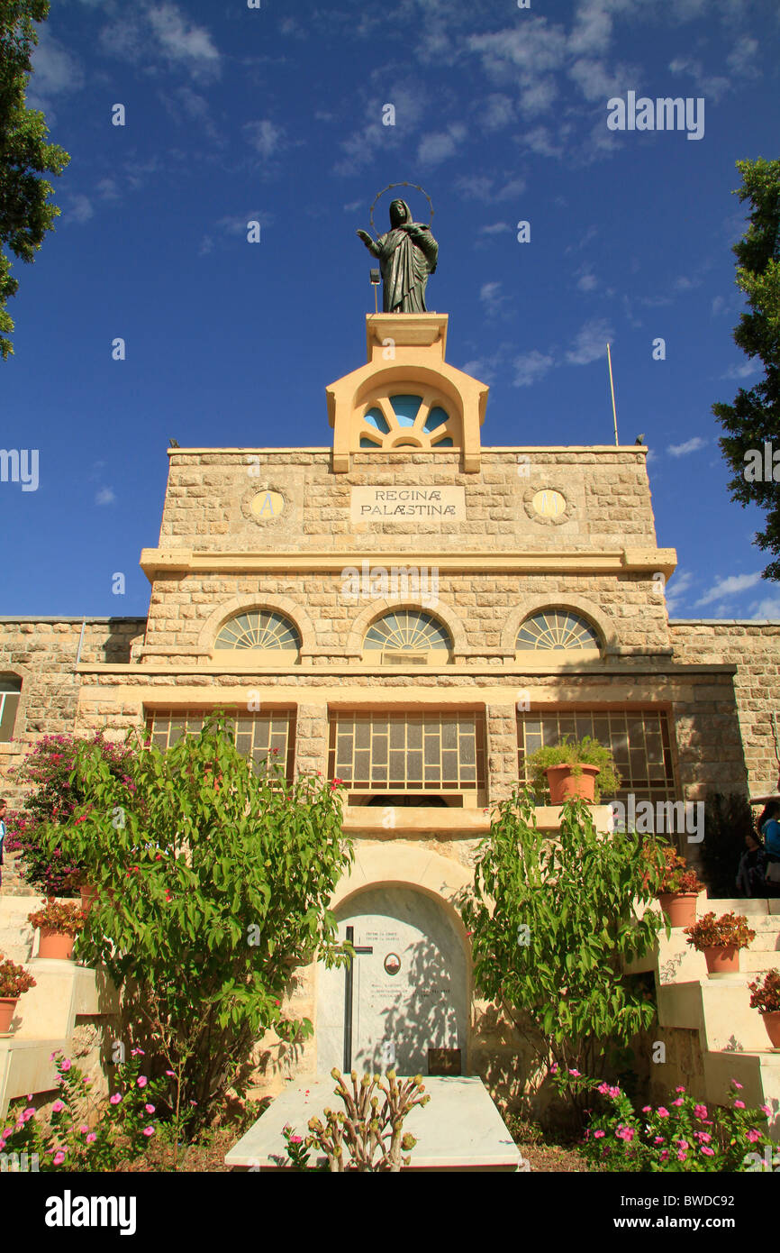 Israel, Shephelah, Deir Rafat Monastery, built in 1927 Stock Photo - Alamy