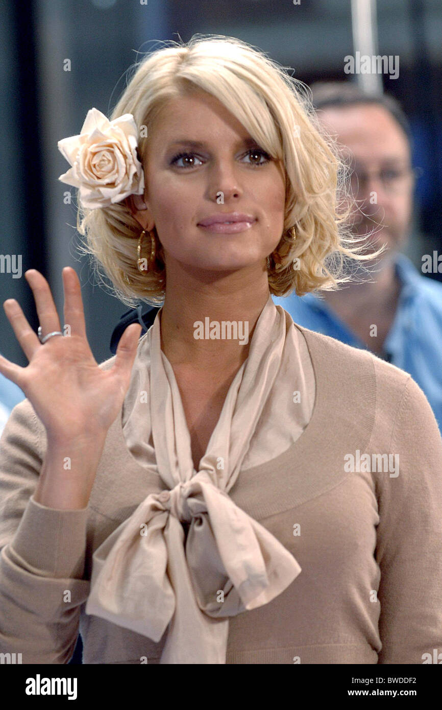 NBC Today Show Concert with Jessica Simpson Stock Photo - Alamy