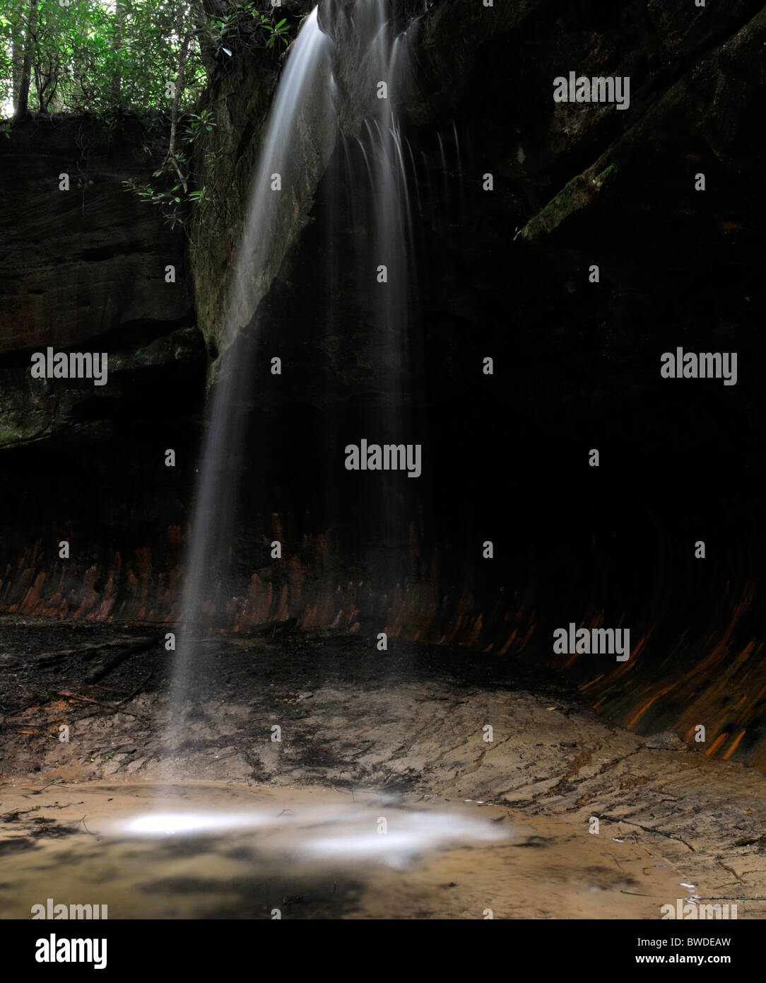 Pooch's Turtle Falls Waterfall Clifty Wilderness Area Red River Gorge ...