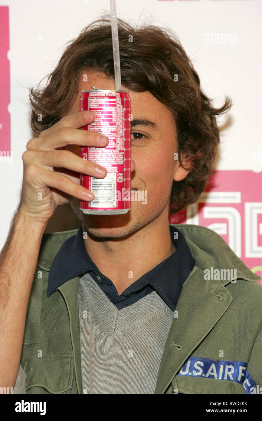 TAB Energy Drink Launch Party Stock Photo - Alamy