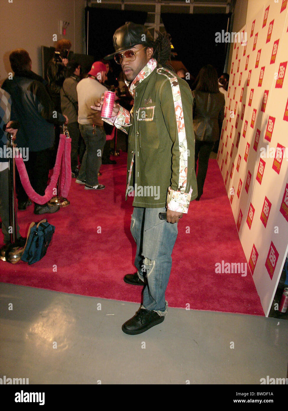 TAB Energy Drink Launch Party Stock Photo - Alamy