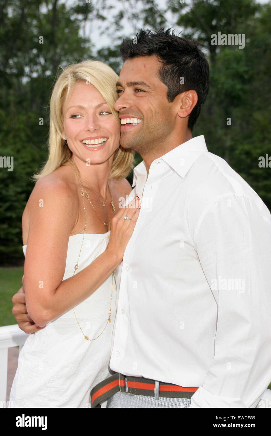 Hampton Magazine Party for Cover Girl Kelly Ripa Stock Photo - Alamy