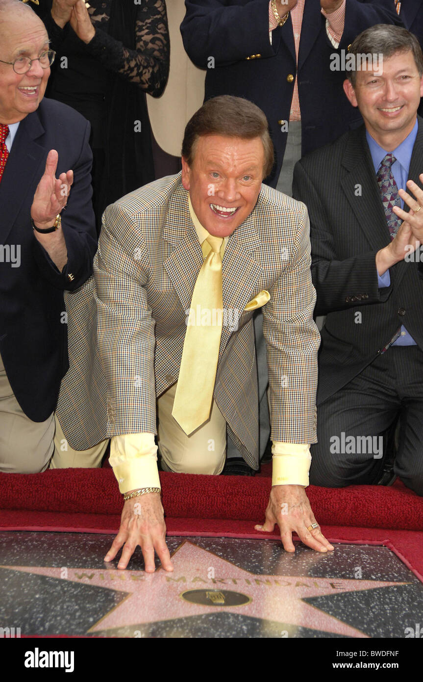 Star on the Hollywood Walk of Fame for Wink Martindale Stock Photo - Alamy