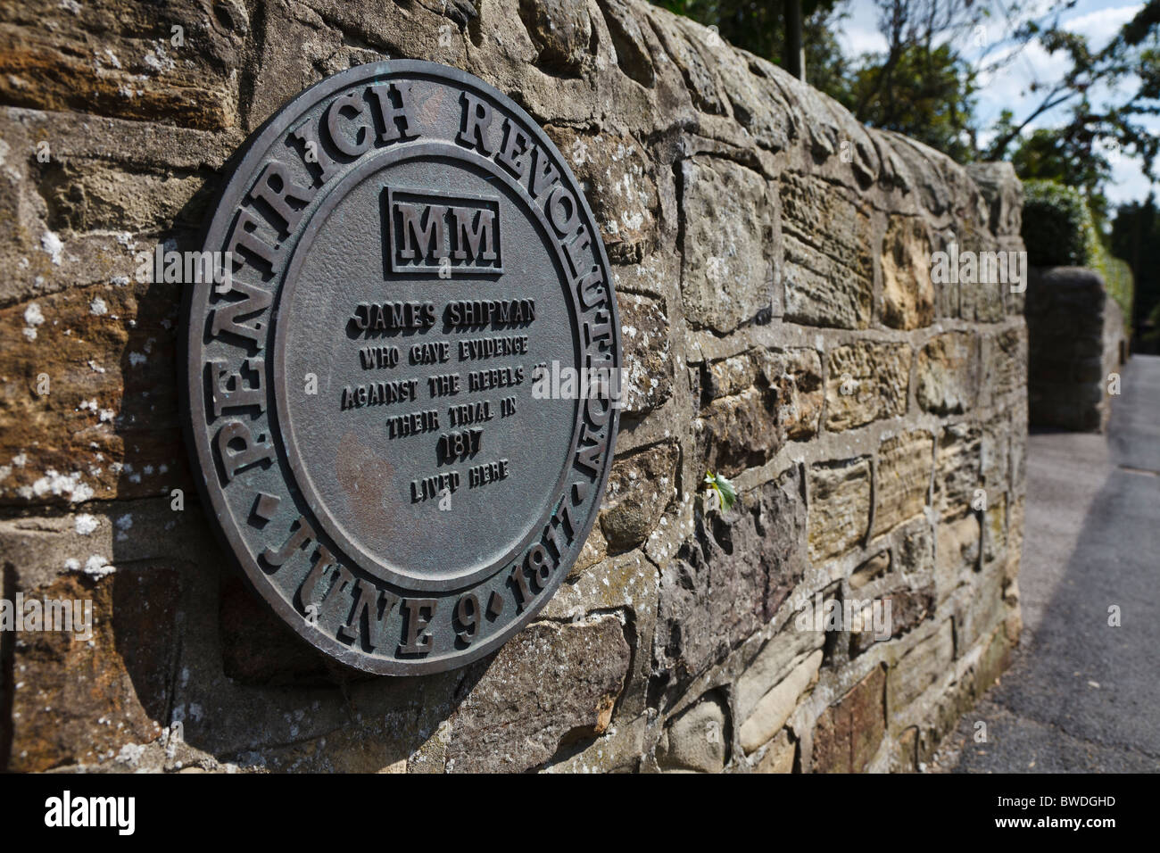 Pentrich martyrs hi-res stock photography and images - Alamy