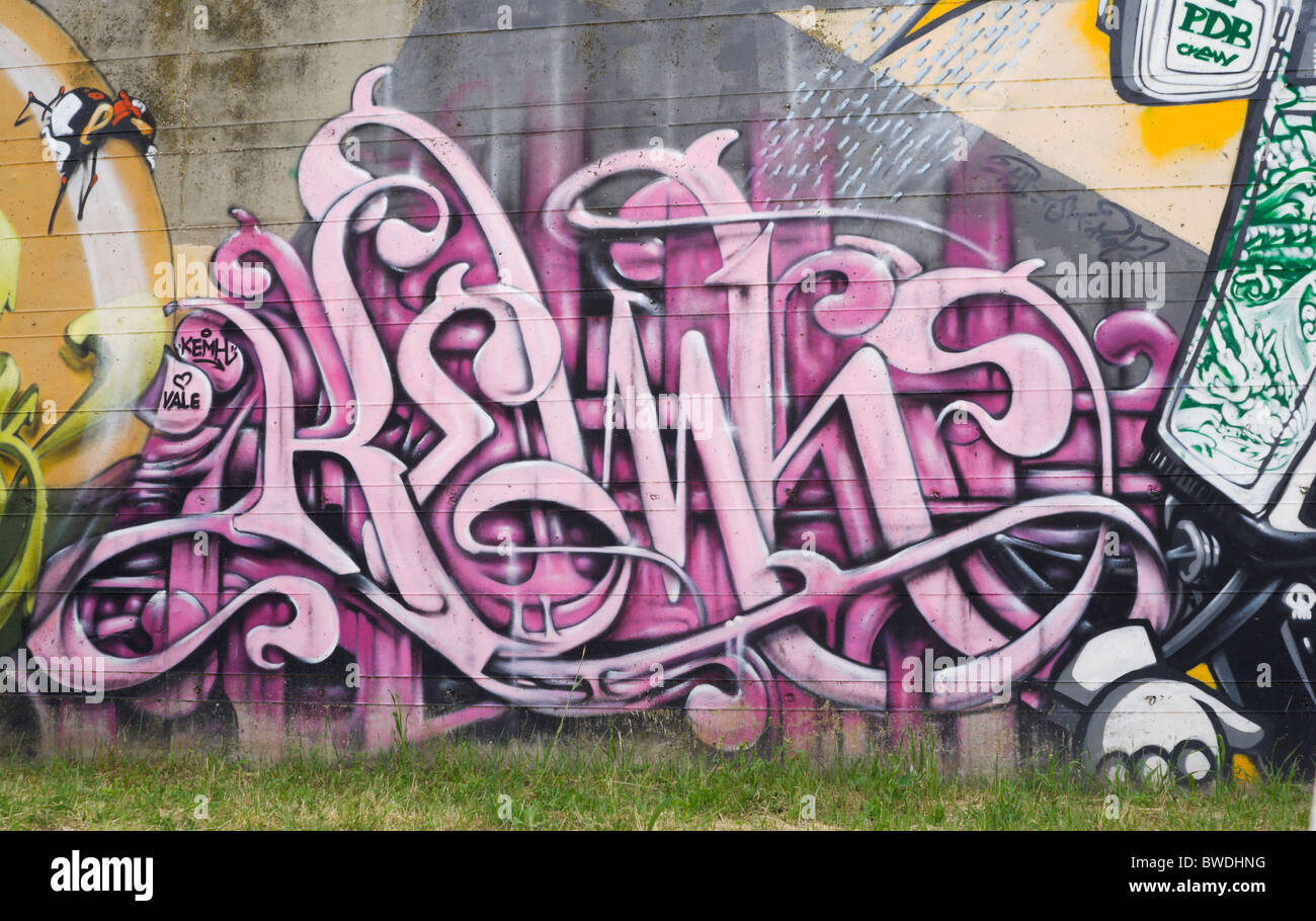 Graffiti Rome Anagnina Stock Photo - Alamy
