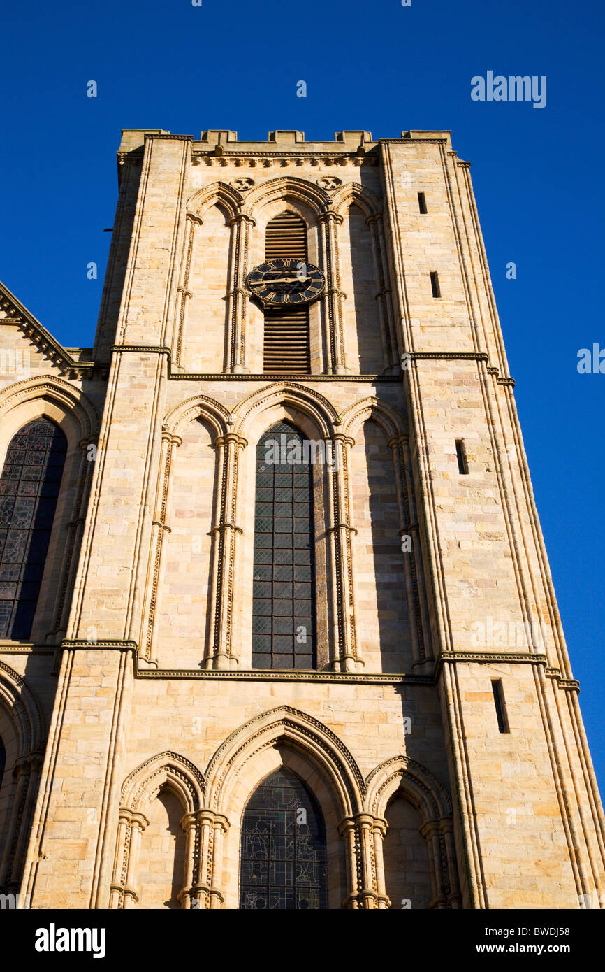 Ripon cathedral clock tower hi-res stock photography and images - Alamy