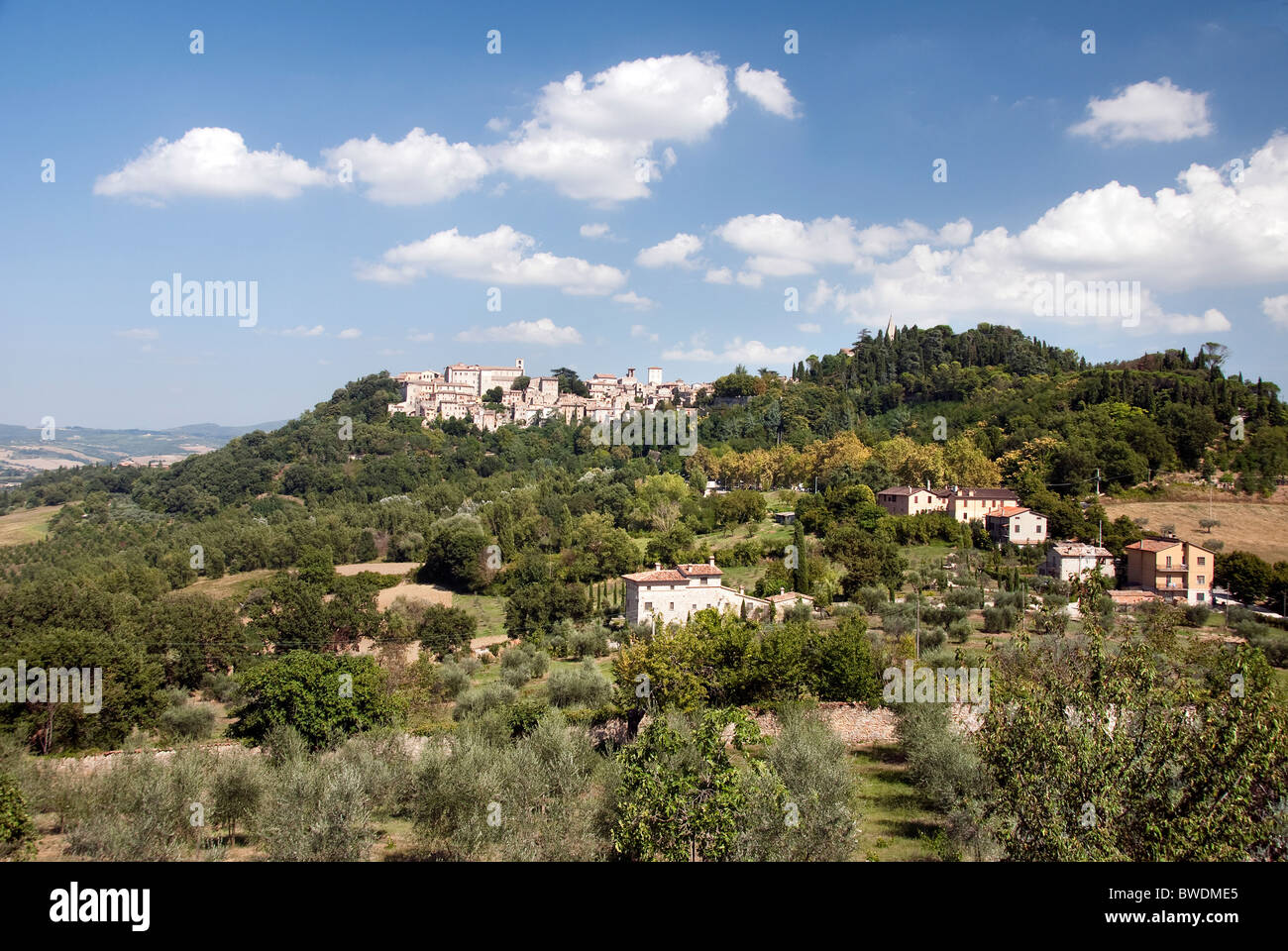 Todi, Umbria Italy Stock Photo - Alamy