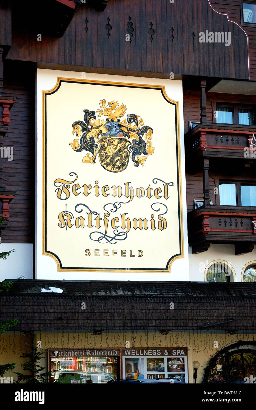 Ferienhotel kaltschmid hotel seefeld tirol hi-res stock photography and ...