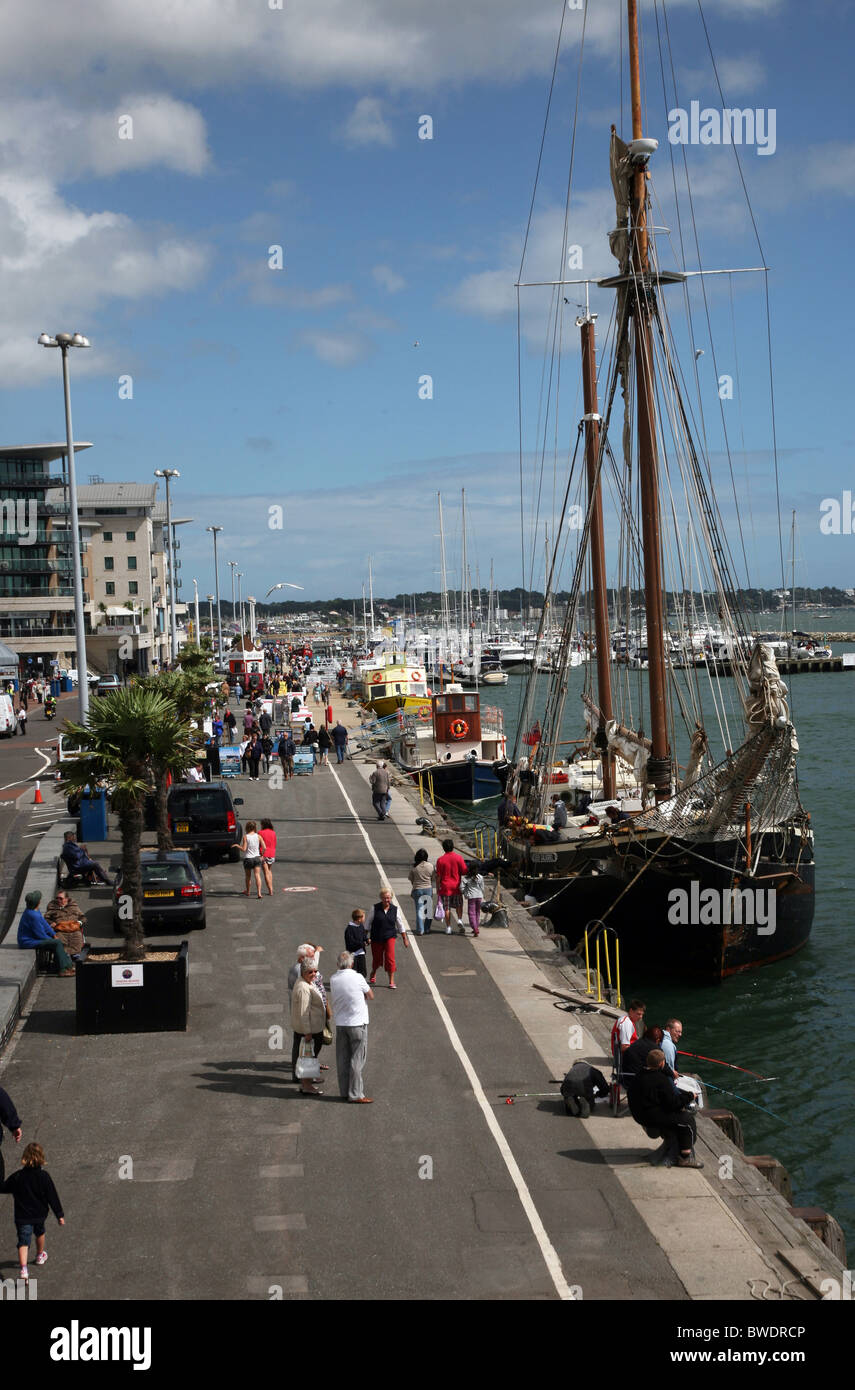 Poole quay visitor attraction hi-res stock photography and images - Alamy