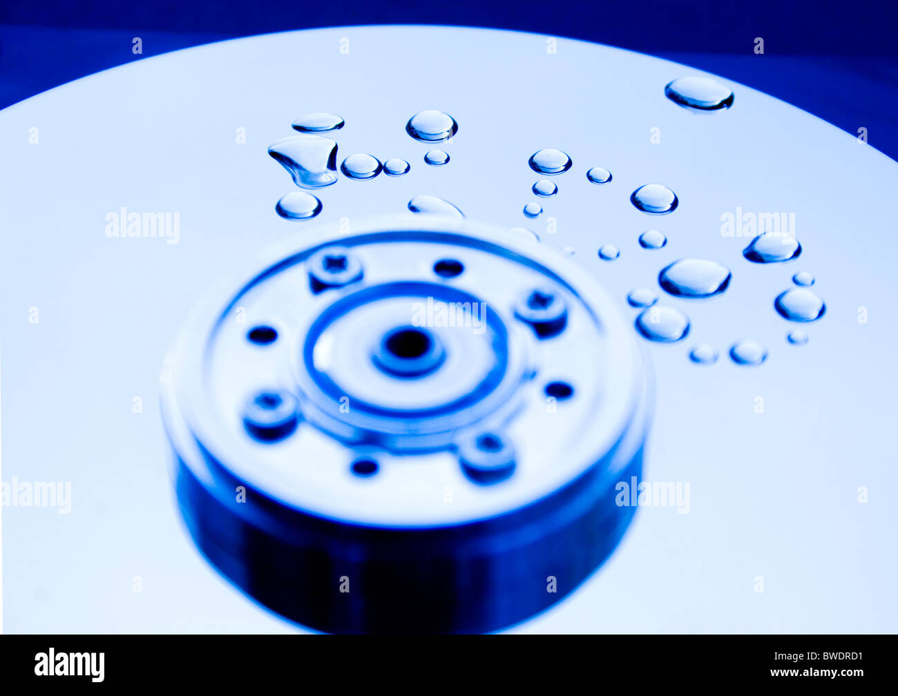 Read/write head of a computer hard drive Stock Photo - Alamy