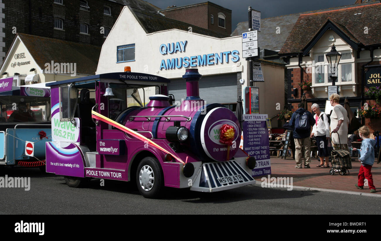 Visitor train makes stop poole hi-res stock photography and images - Alamy