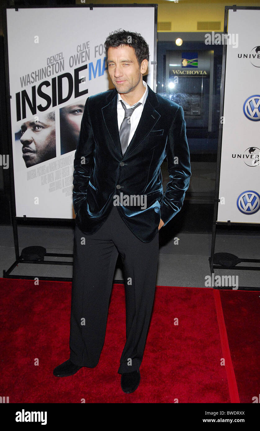THE INSIDE MAN Premiere Stock Photo - Alamy