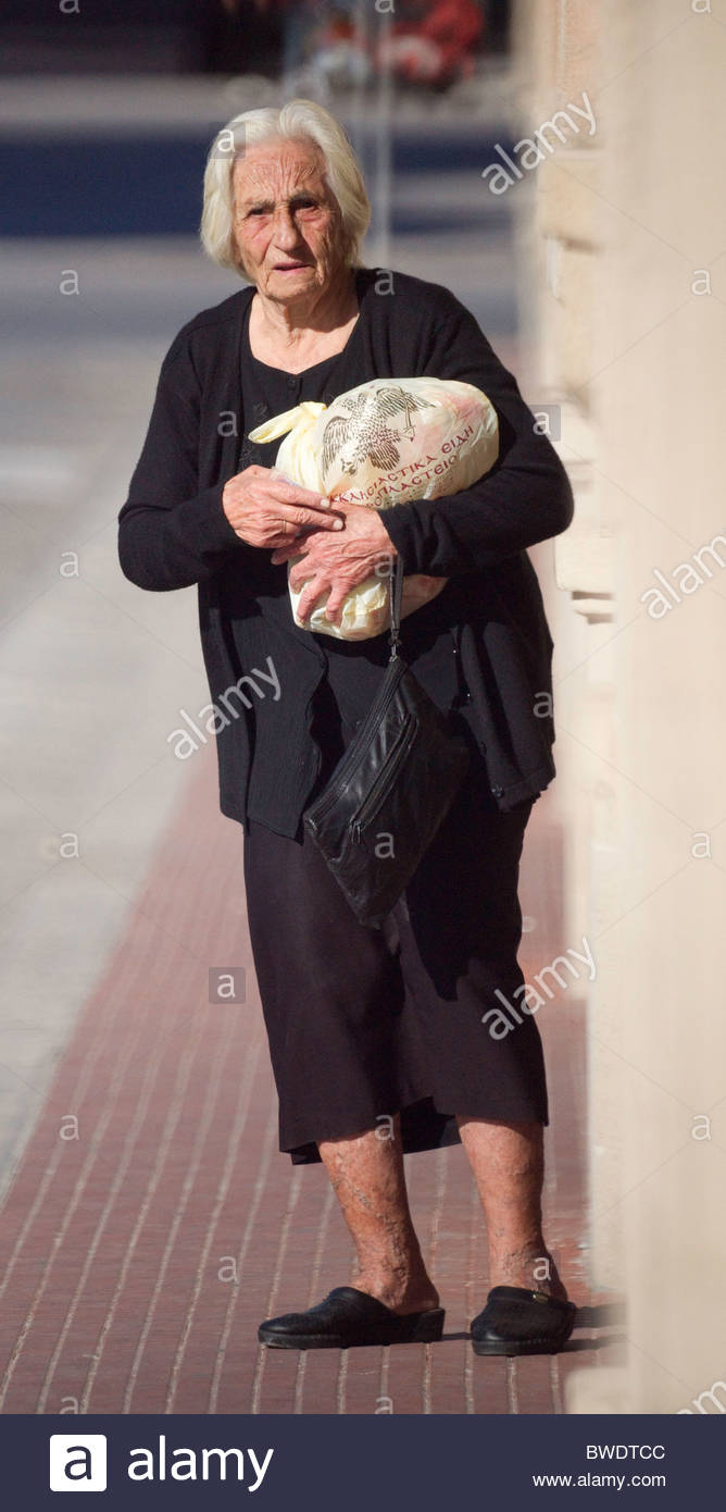 Greek Granny High Resolution Stock Photography and Images - Alamy