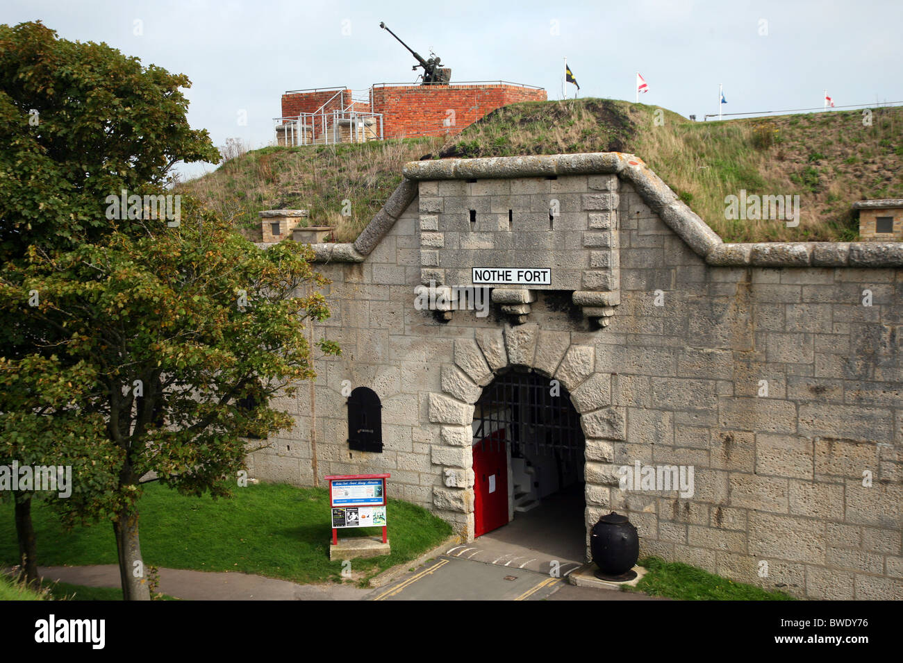 Nothe gardens weymouth dorset hi-res stock photography and images - Alamy