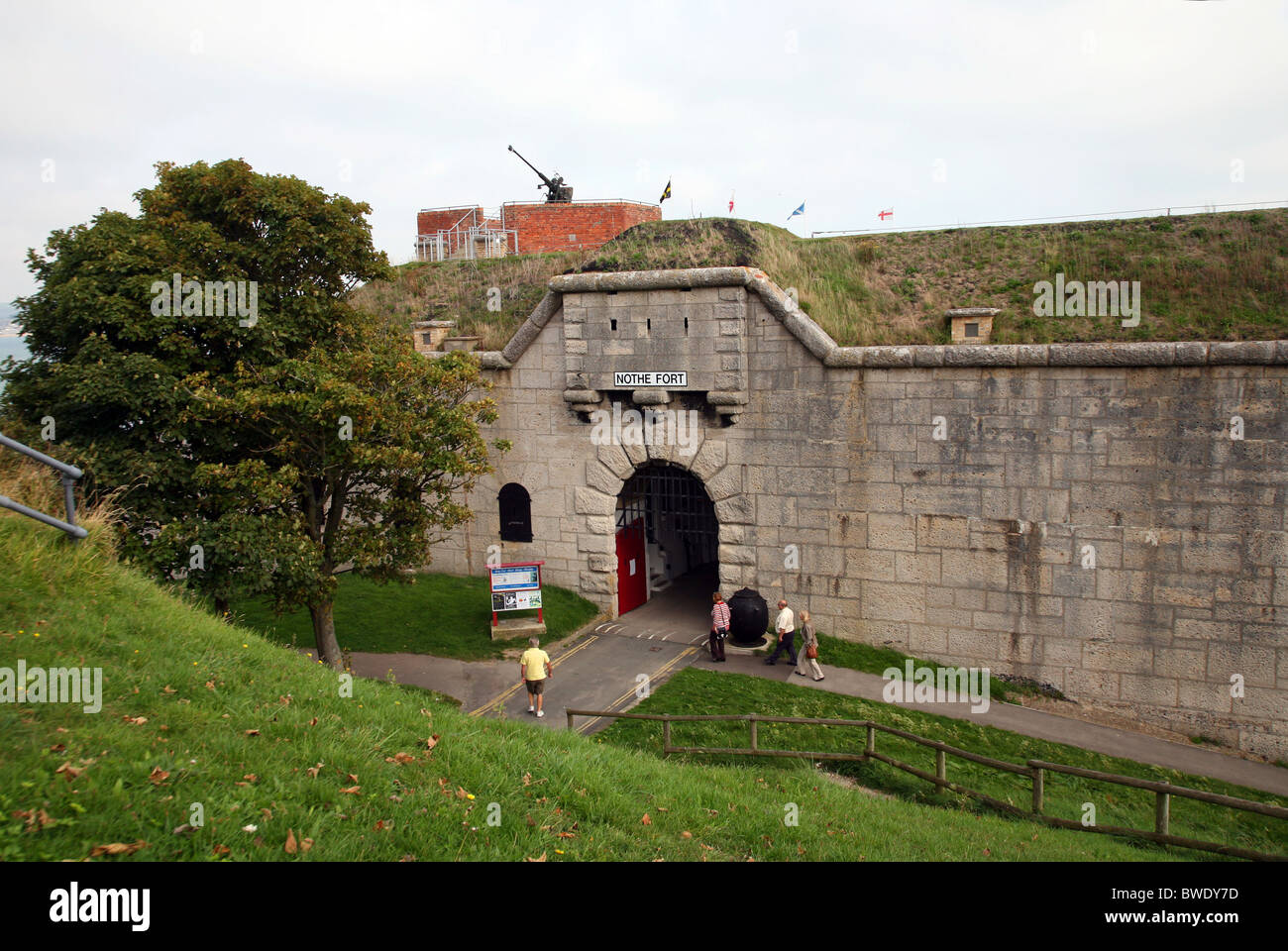 Nothe gardens weymouth dorset hi-res stock photography and images - Alamy