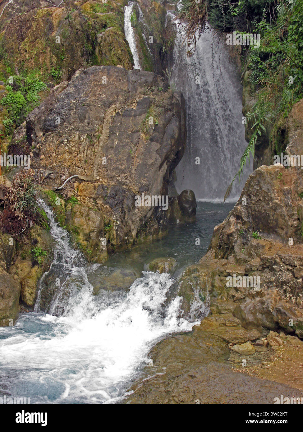 Waterfall in the Algar Valley Stock Photo - Alamy