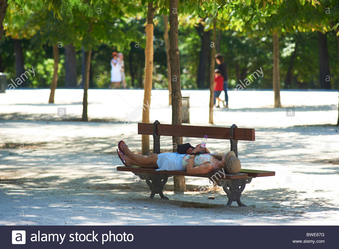 Sleep On Bench High Resolution Stock Photography and Images - Alamy