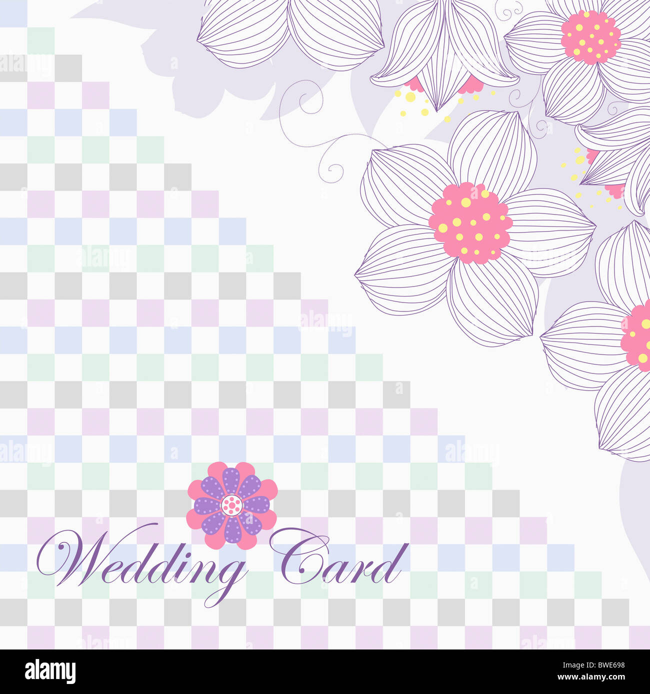 design of wedding invitation Stock Photo - Alamy
