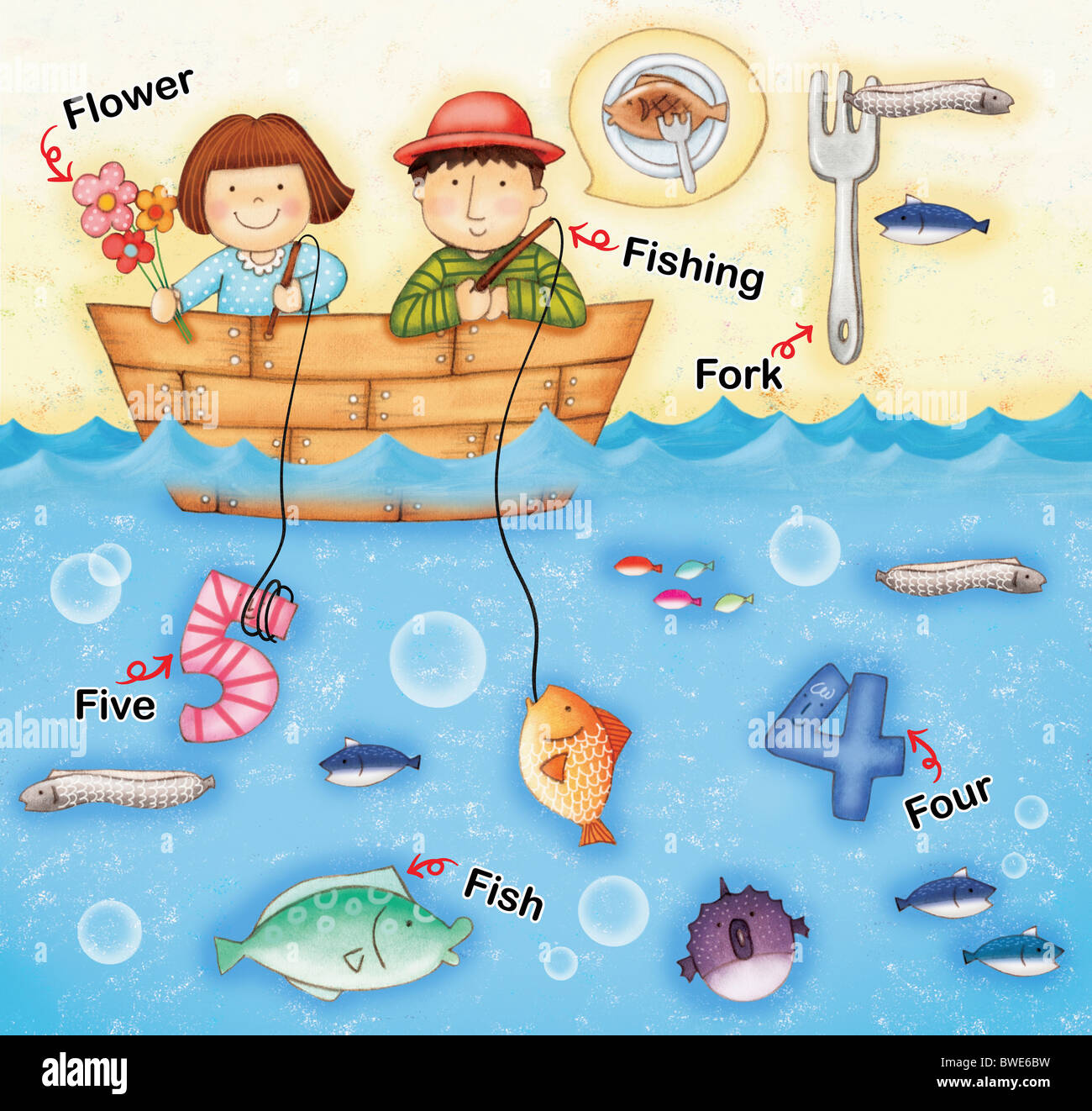 Rod alphabet hi-res stock photography and images - Alamy