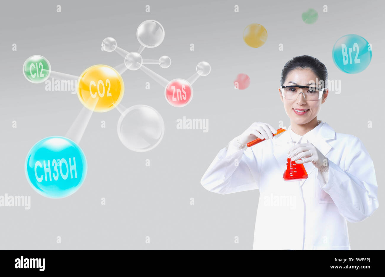 Scientist gown hi-res stock photography and images - Alamy