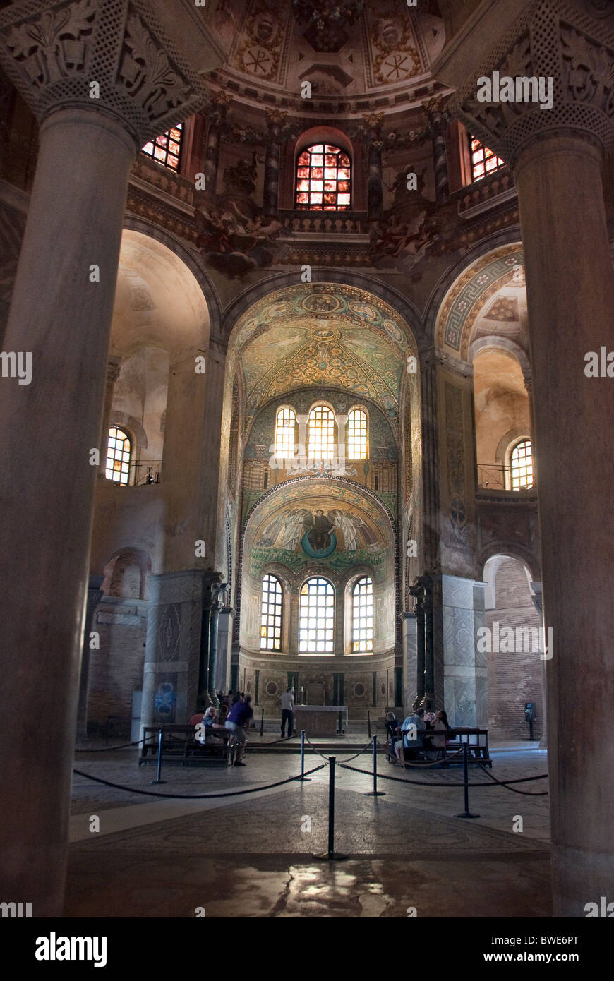 San vitale ravenna interior hi-res stock photography and images - Alamy