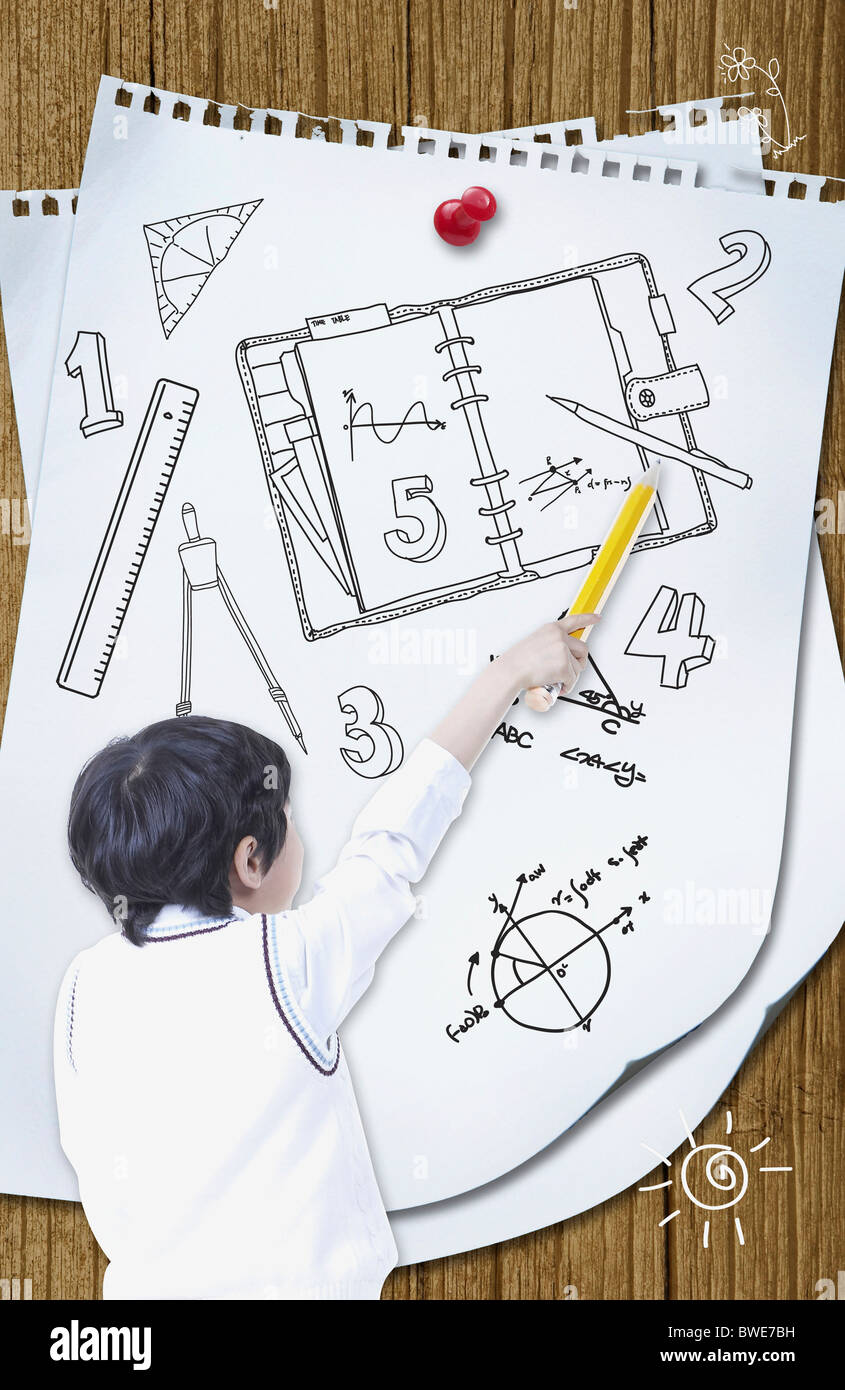 math education and student Stock Photo - Alamy