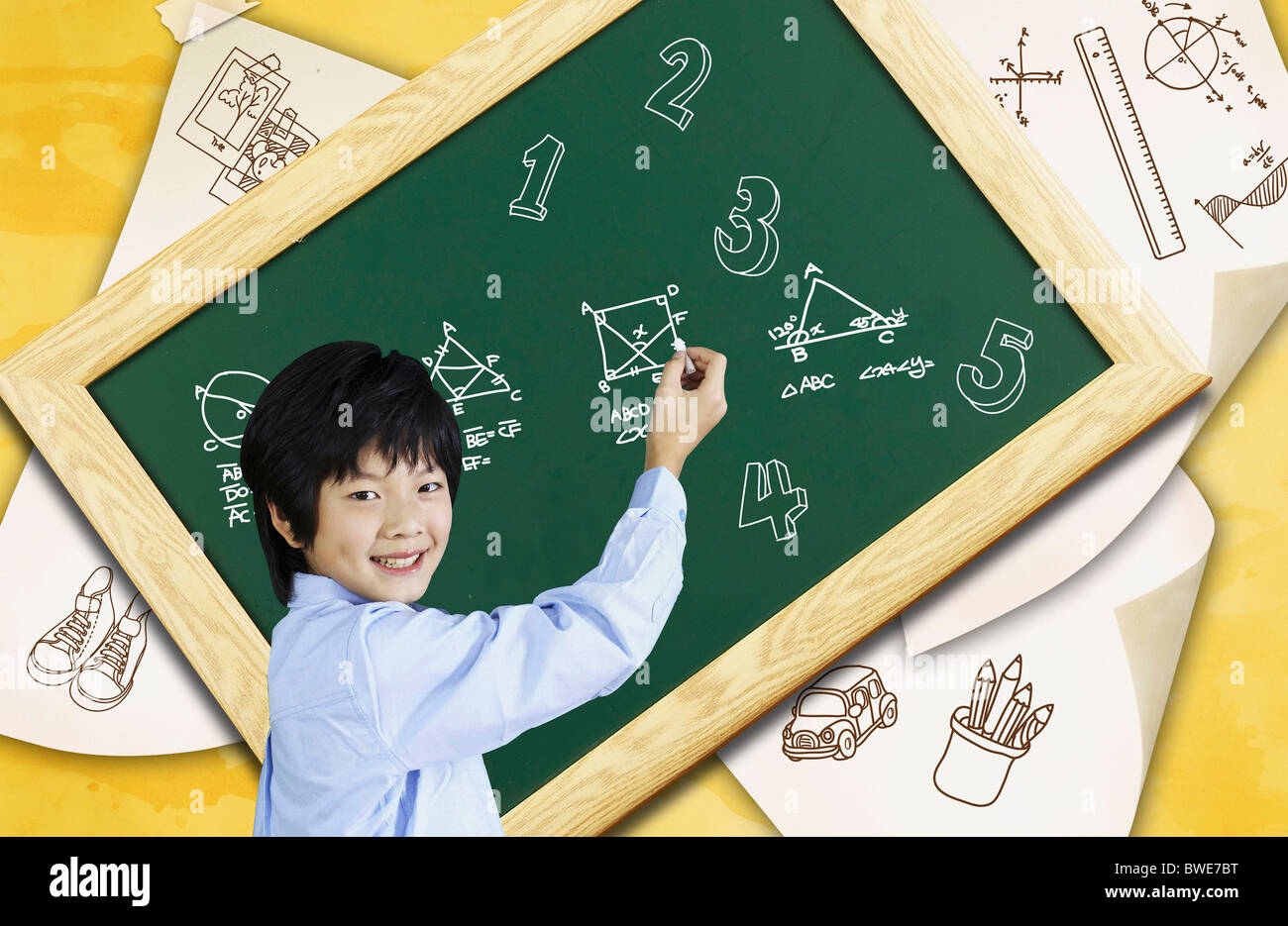 math education and student Stock Photo - Alamy