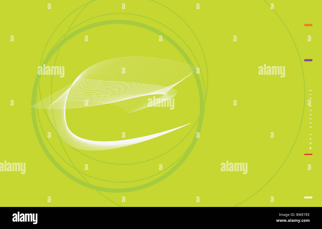 wave effect illustrated background Stock Photo - Alamy
