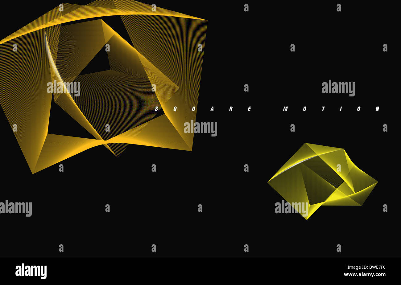 square wave effect illustration Stock Photo - Alamy