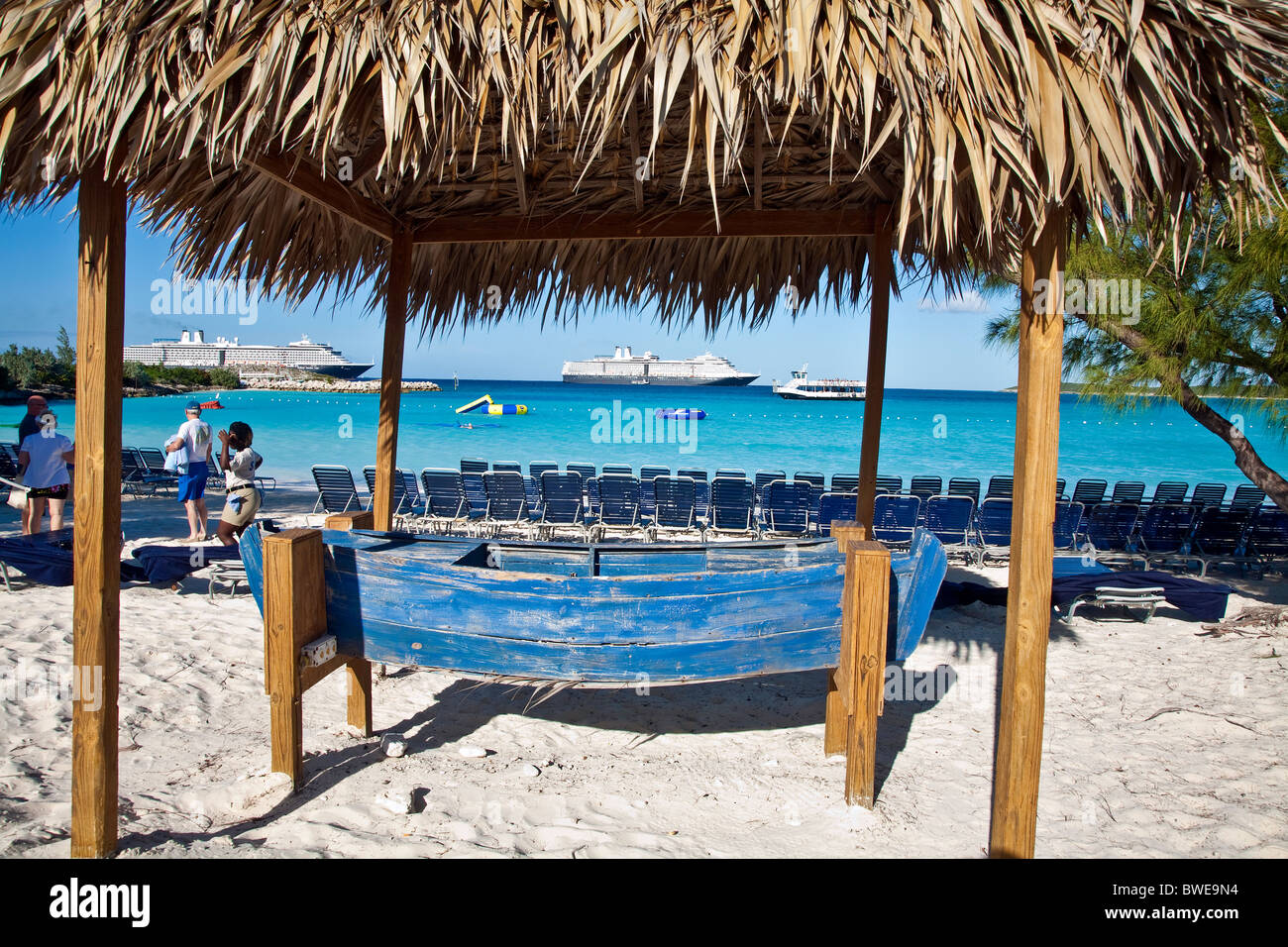 The Island of "Half Moon Cay" in the Caribbean Sea; Bahamas;a Paradise ...