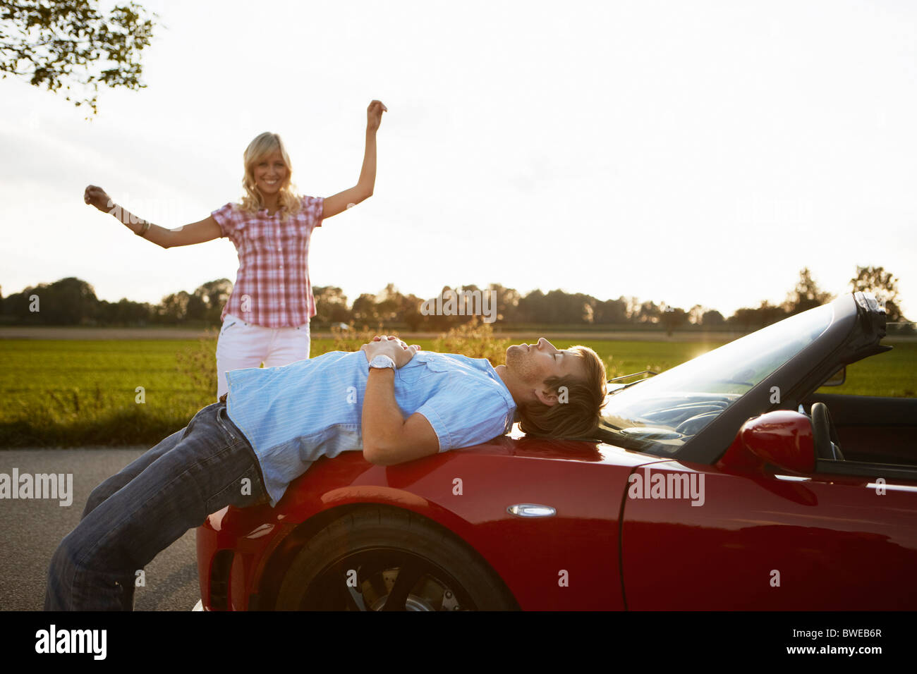Car Recreation Relaxation Side High Resolution Stock Photography and ...