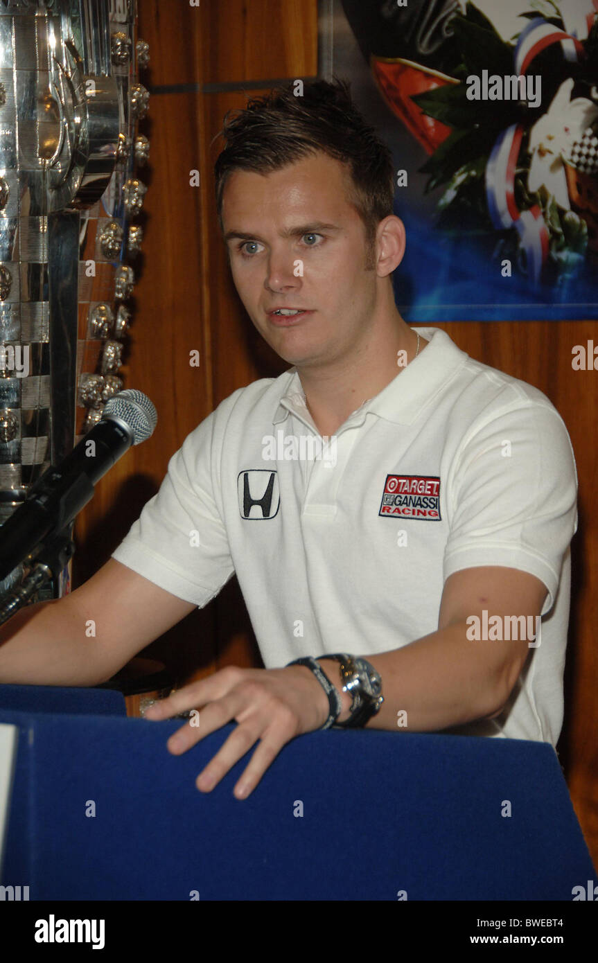 Indianapolis 500 Race Car Drivers Starting Lineup Event Stock Photo - Alamy