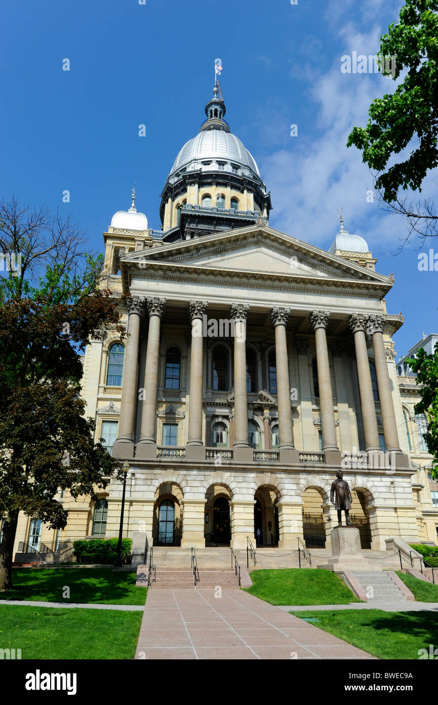 Lincoln statue springfield illinois hi-res stock photography and images ...